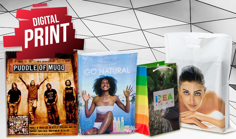 Custom Printed Plastic Bags for Promotions, Packaging and Shipping ...